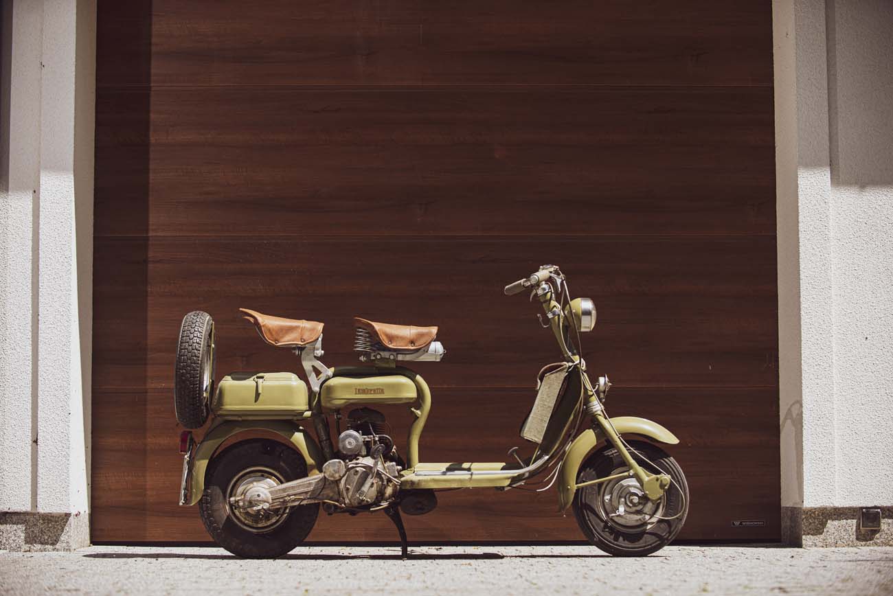 Wielki wyścig – Lambretta Model D | Świat Motocykli