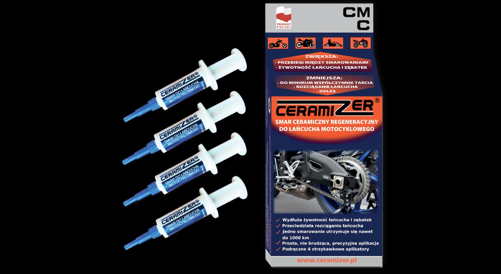 Smar Ceramizer CMC – skuteczna i wygodna konserwacja łańcucha | Świat ...