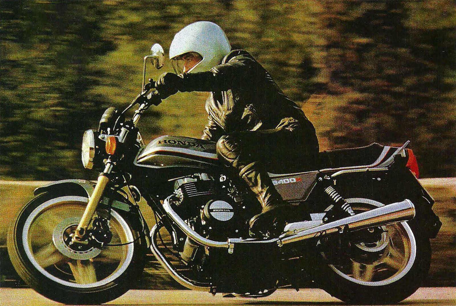 Z archiwum ŚM: Honda CB 400N / CB 450N / CB 450S. Numer 7/1996 | Świat Motocykli